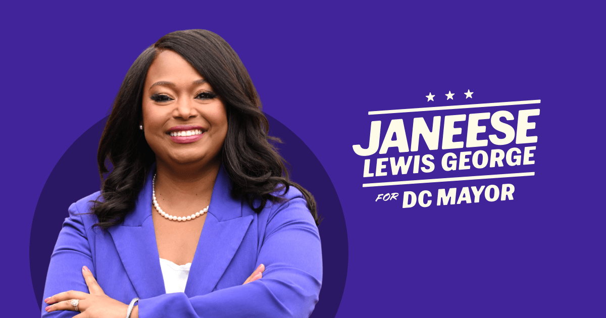 Meet Janeese | Janeese Lewis George for DC Mayor